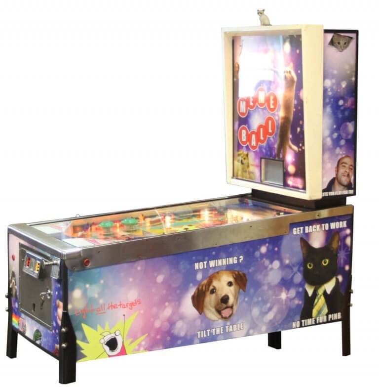We Made an Internet Meme Themed Pinball - Liberty Games Blog
