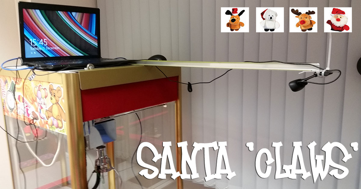 Santa Claws - Use your skill to win cash for charity!