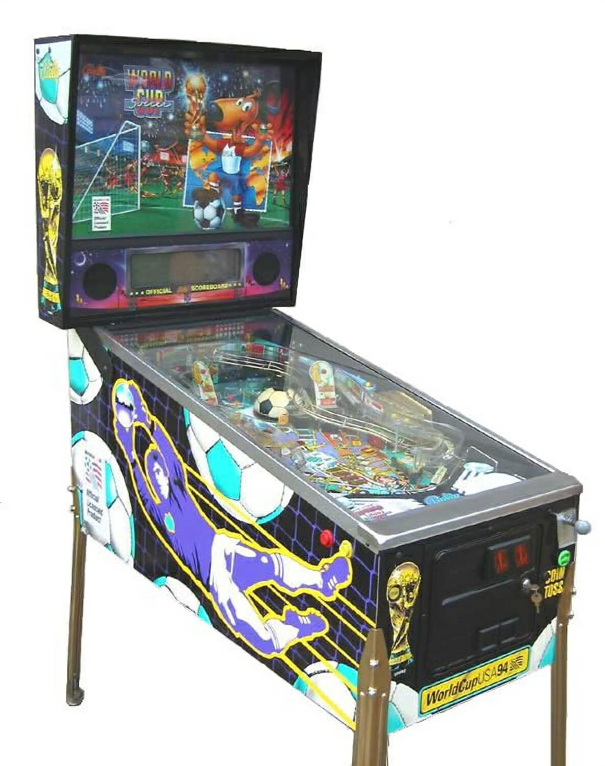 World Cup 94 Soccer Pinball Machine For Sale | Liberty Games