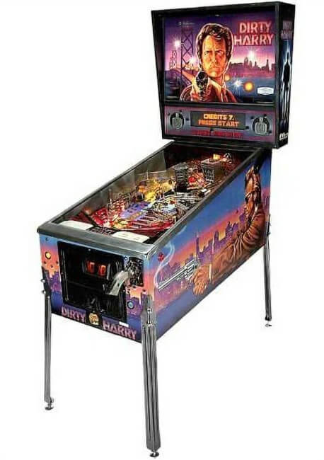Dirty Harry Pinball Machine For Sale | Liberty Games