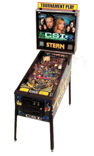 Stern CSI: Crime Scene Investigation Pinball Machine | Liberty Games