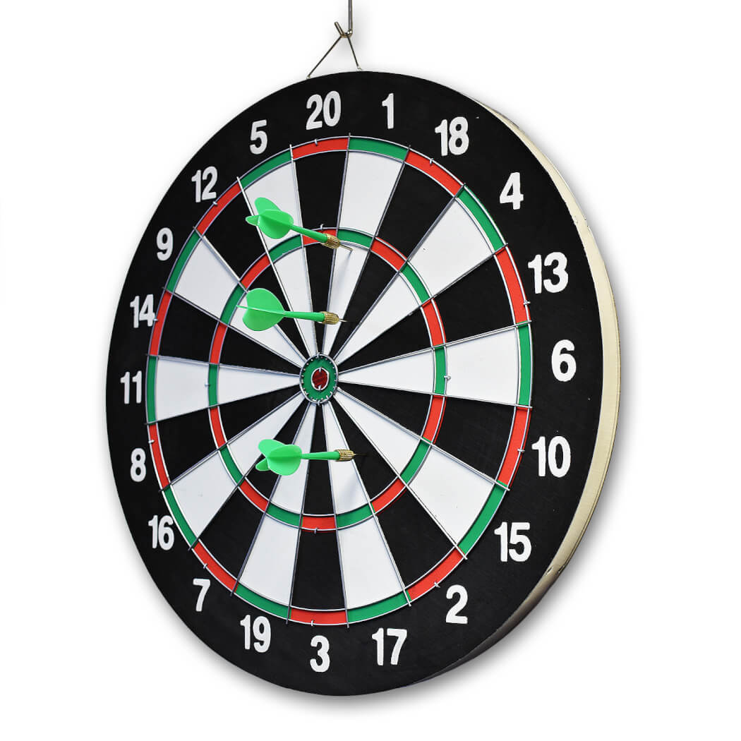 Strikeworth Wood Effect 17-inch Dartboard | Liberty Games