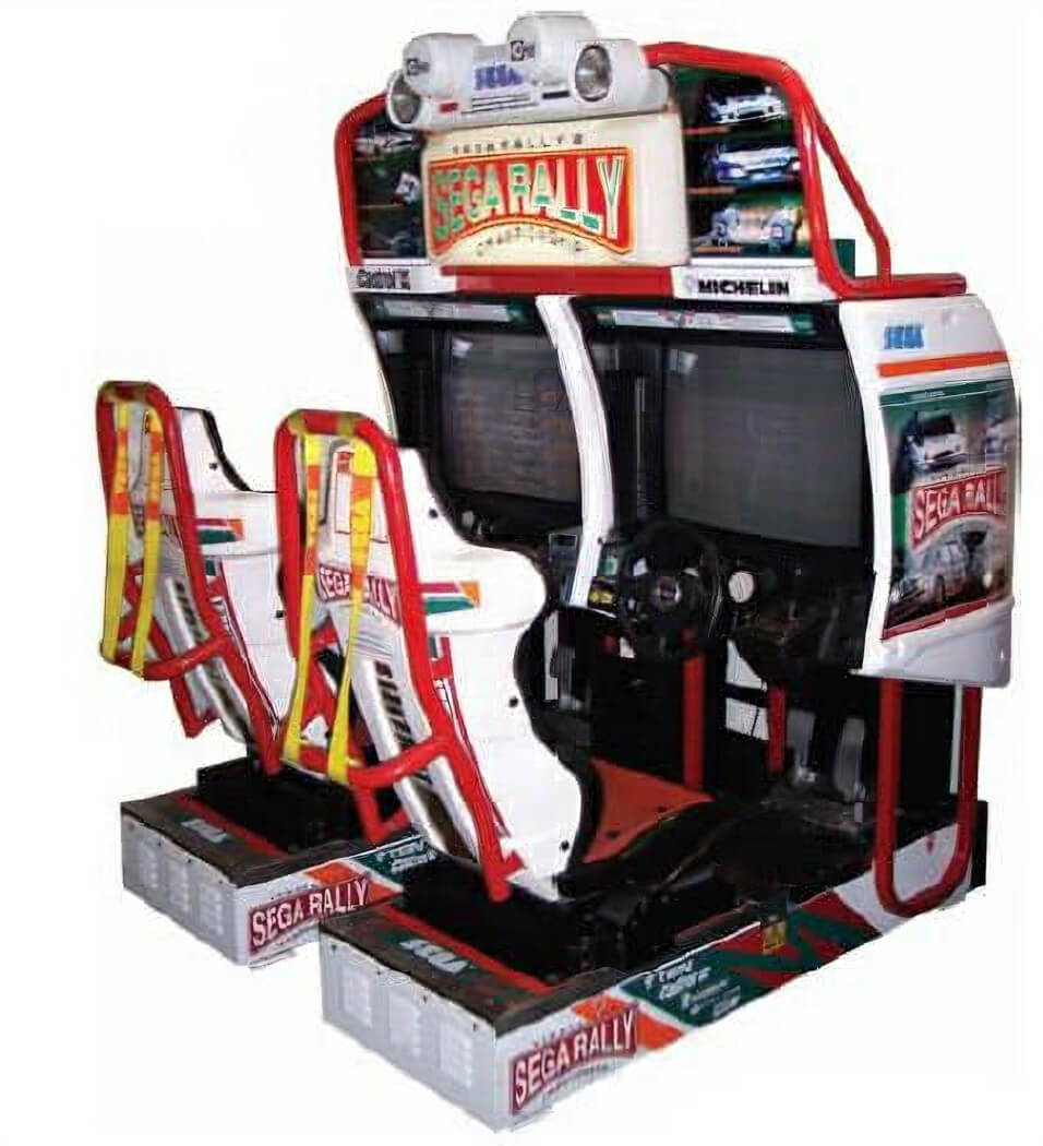 Sega Rally 2 Arcade Machine - Twin | Liberty Games