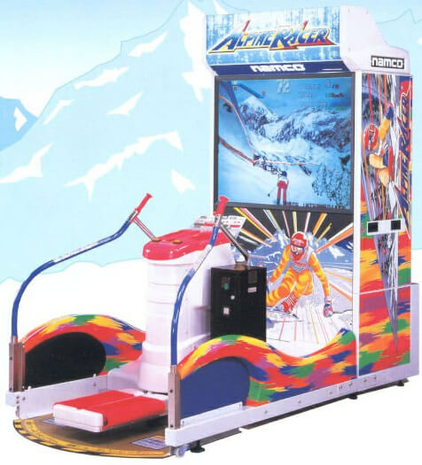 Namco Alpine Racer Deluxe Arcade Machine | Liberty Games