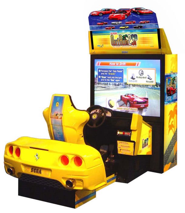 Out Run 2 SP Deluxe Arcade Machine | Liberty Games