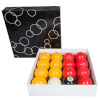 Strikeworth 2-inch Red & Yellow Pool Balls | Liberty Games