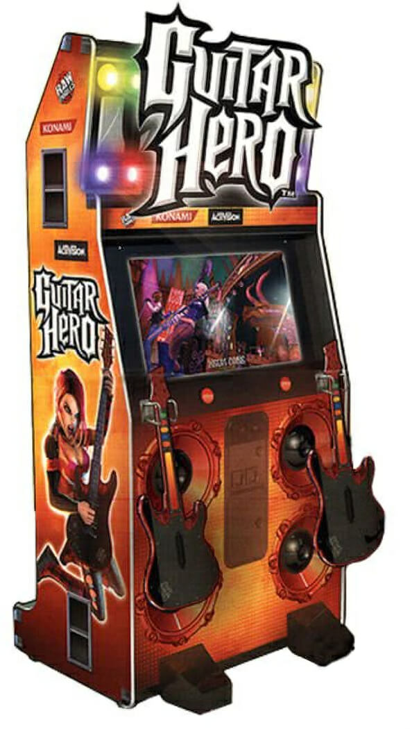 Konami Guitar Hero Arcade Machine | Liberty Games