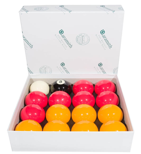 Aramith 2'' (50.8mm) Red & Yellow Pool Ball Set | Liberty Games
