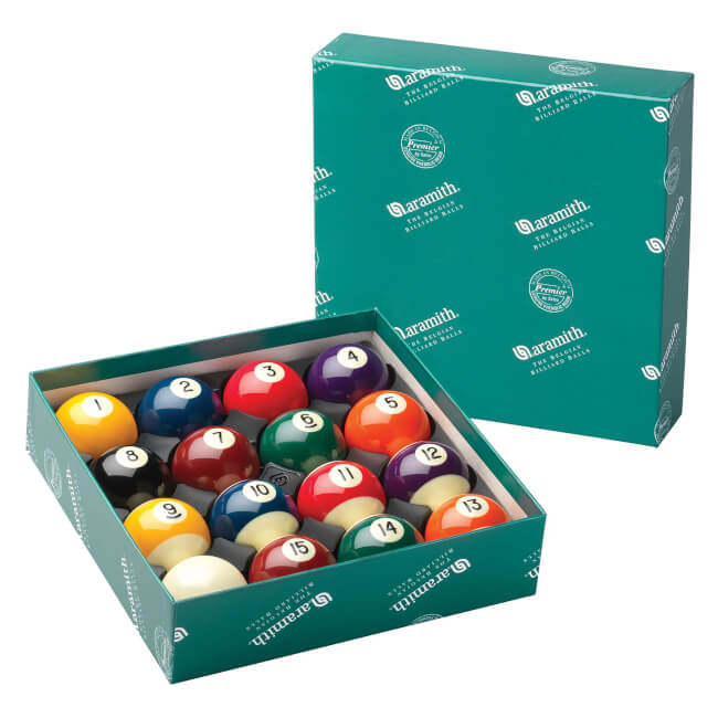 Aramith Premier 2'' (50.8mm) Spots & Stripes Pool Ball Set