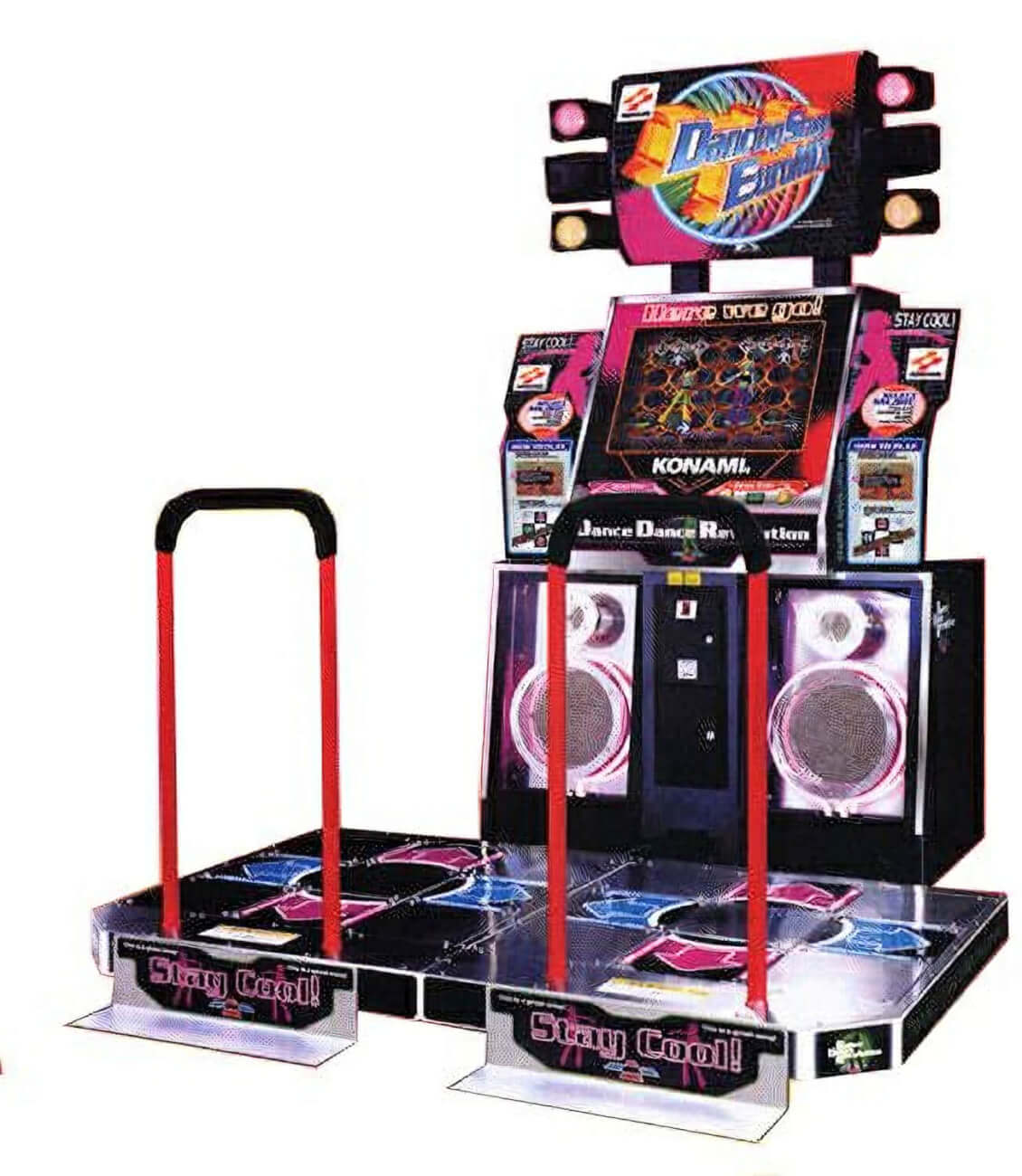 Dancing Stage Euromix Dance Arcade Machine | Liberty Games