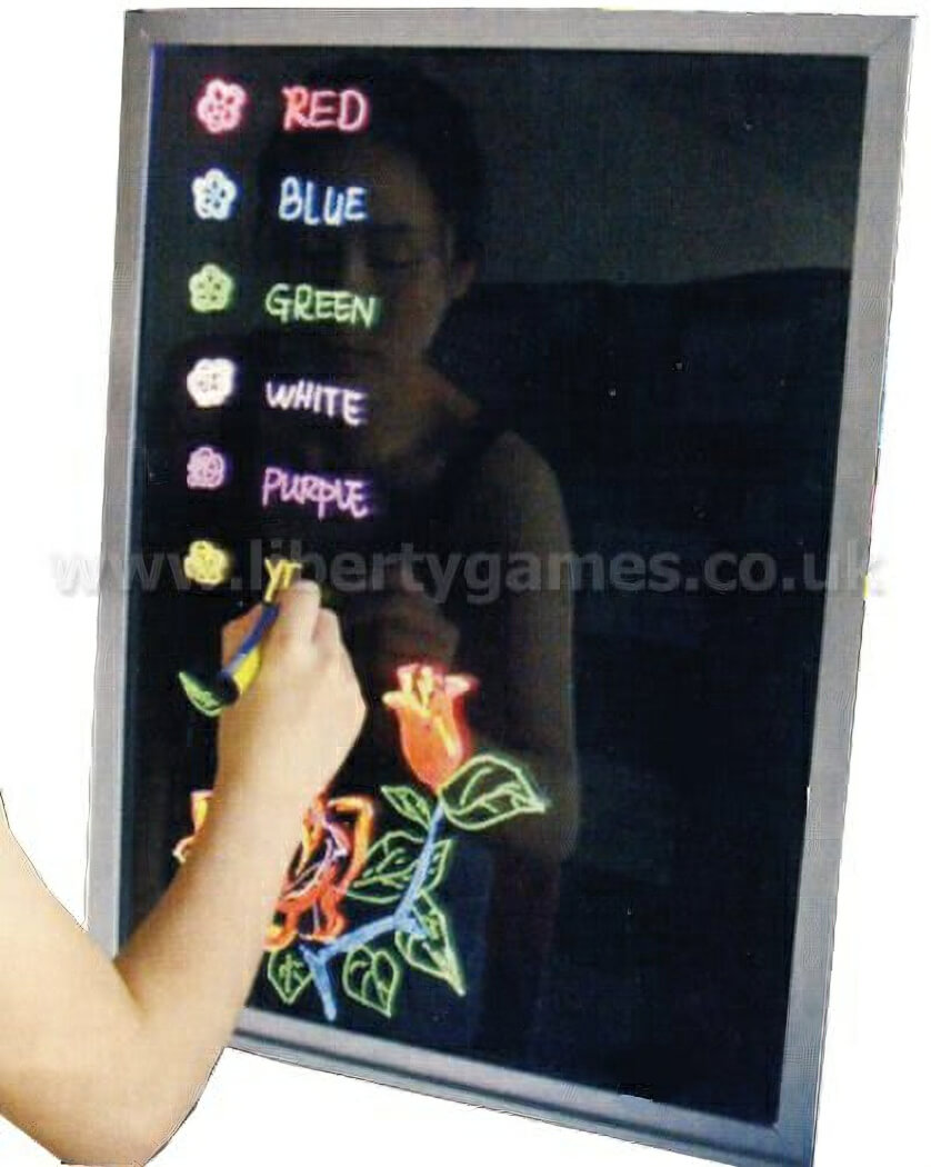 LED Slate Sign (HT0004W) | Liberty Games