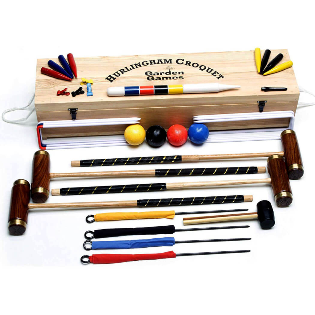 Hurlingham 4 Player Croquet Set (2102) | Liberty Games