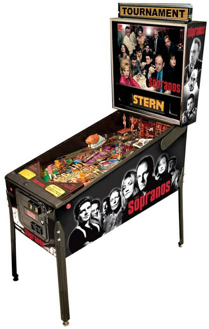 Stern The Sopranos Pinball Machine For Sale | Liberty Games