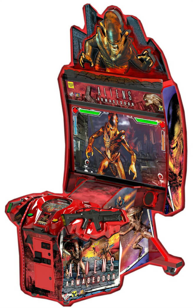 Namco Aliens Armageddon Arcade Machine | Liberty Games