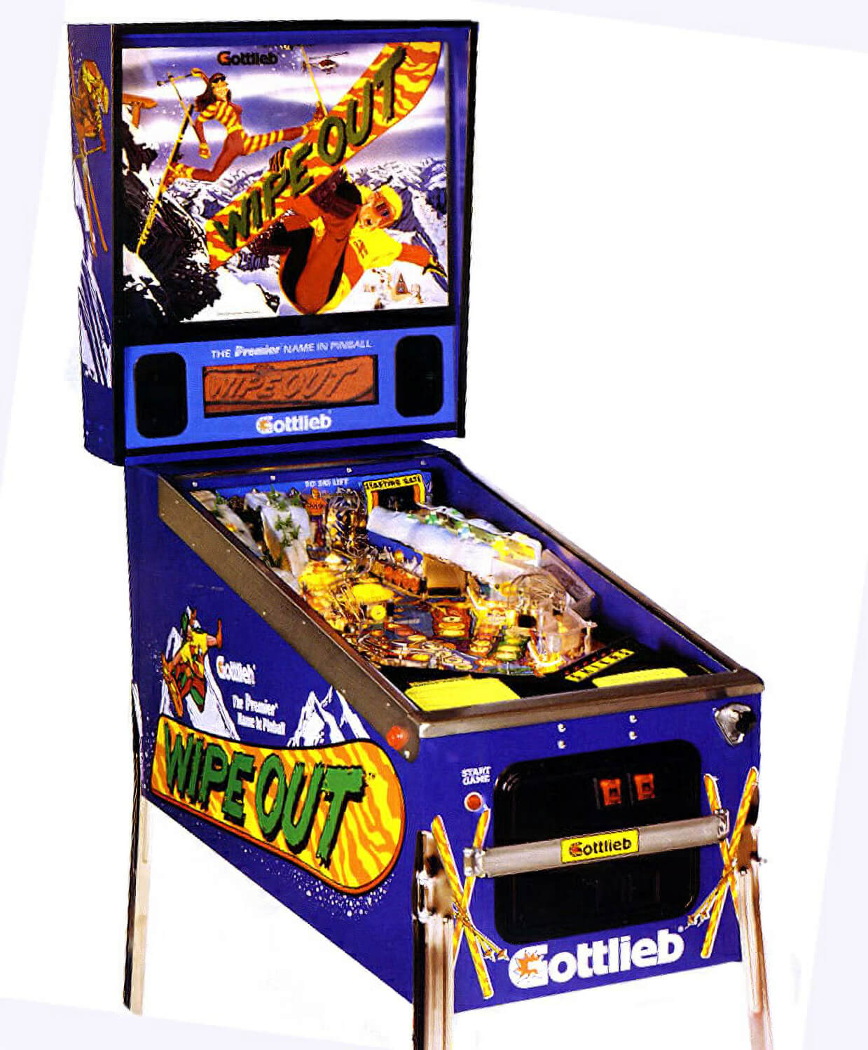 Wipeout Pinball Machine For Sale | Liberty Games