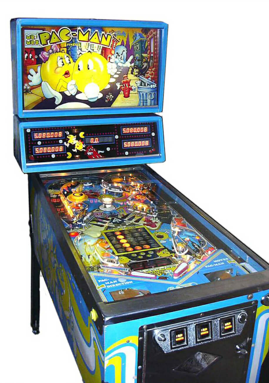 Mr & Mrs Pac-Man Pinball Machine For Sale | Liberty Games