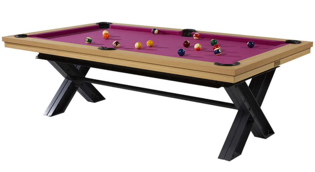 Meteor Luxury Slate Bed American Pool Table | Liberty Games