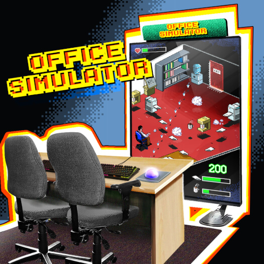 Office Simulator Deluxe Arcade Machine | Liberty Games