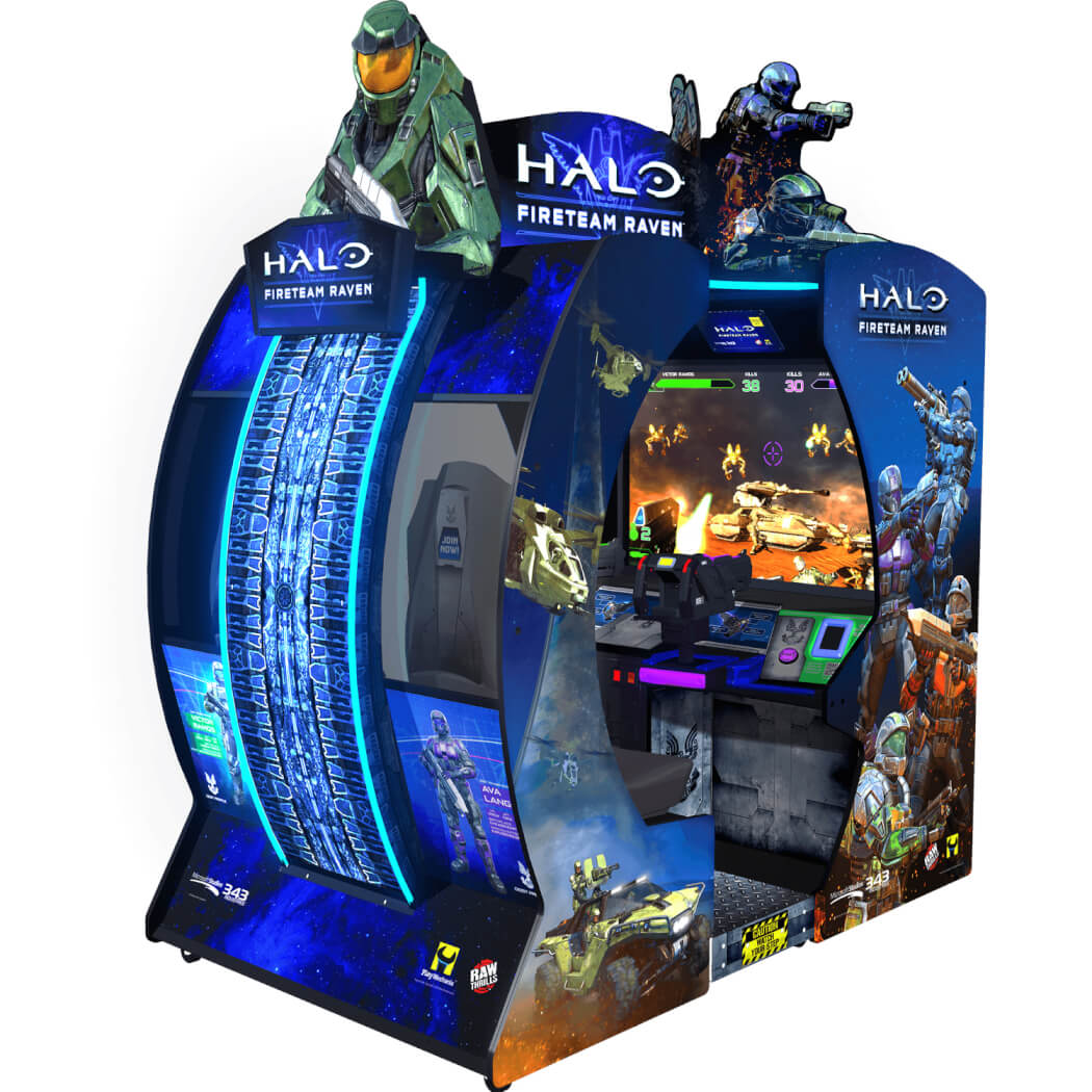 Halo Fireteam Raven Arcade Machine | Liberty Games