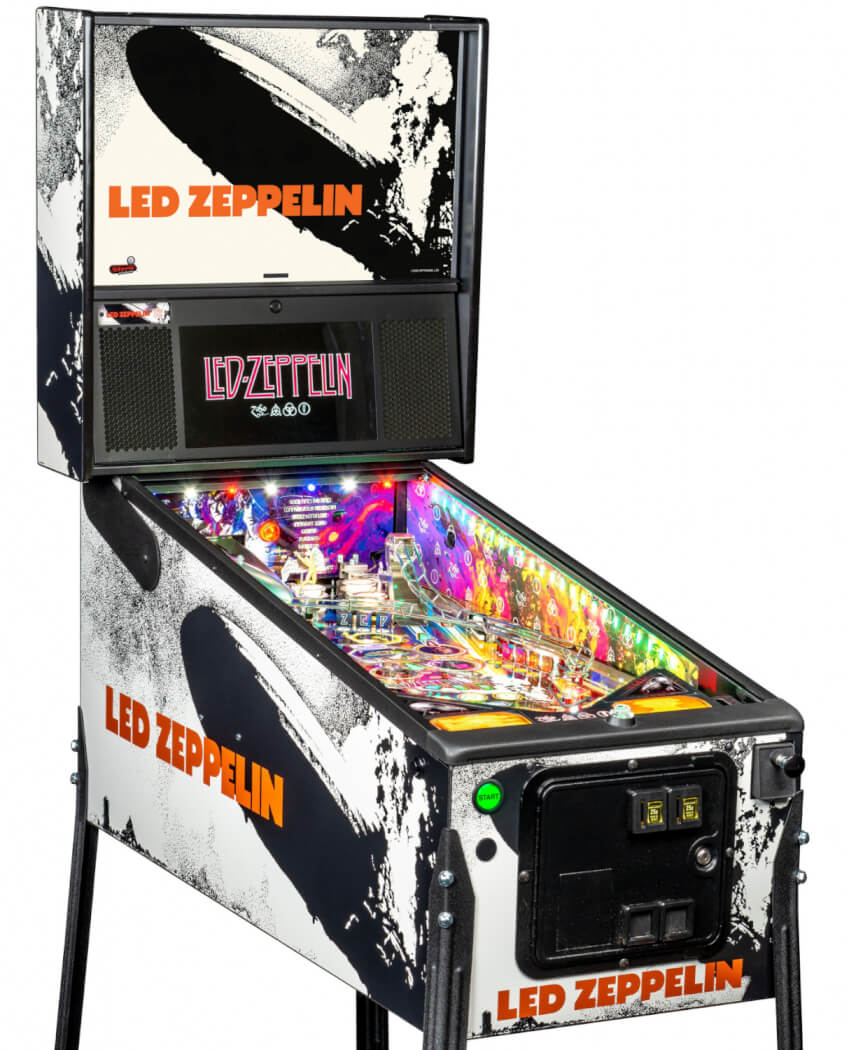 Stern Led Zeppelin Premium Pinball Machine | Liberty Games