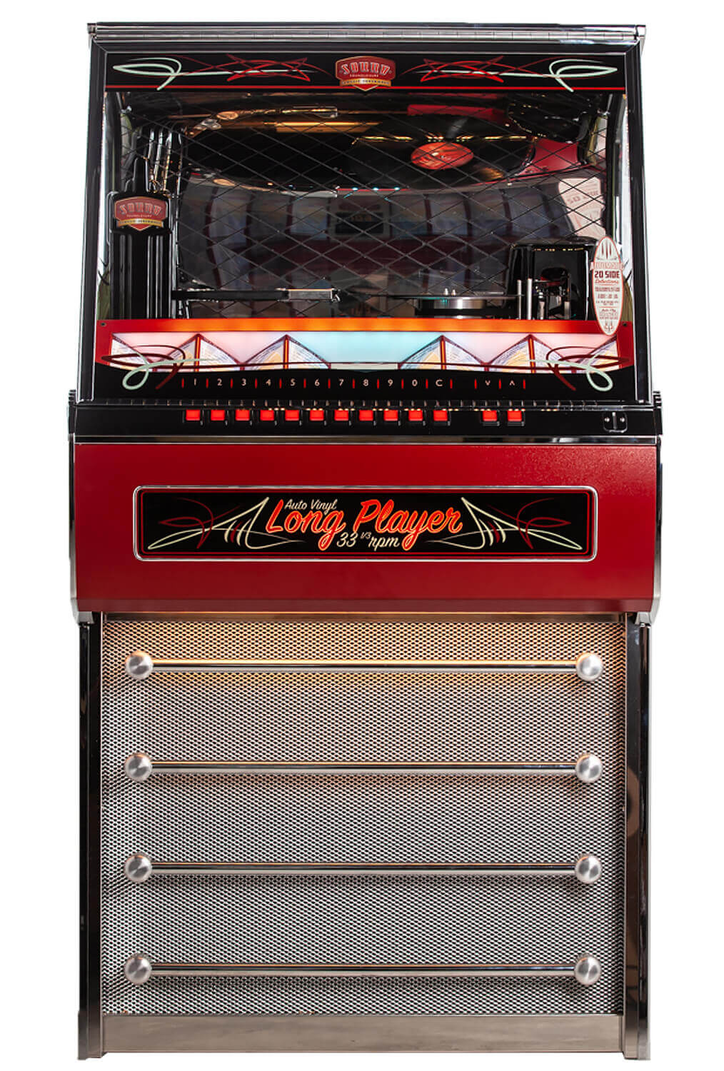 Anniversary Rocket LP Jukebox | Liberty Games