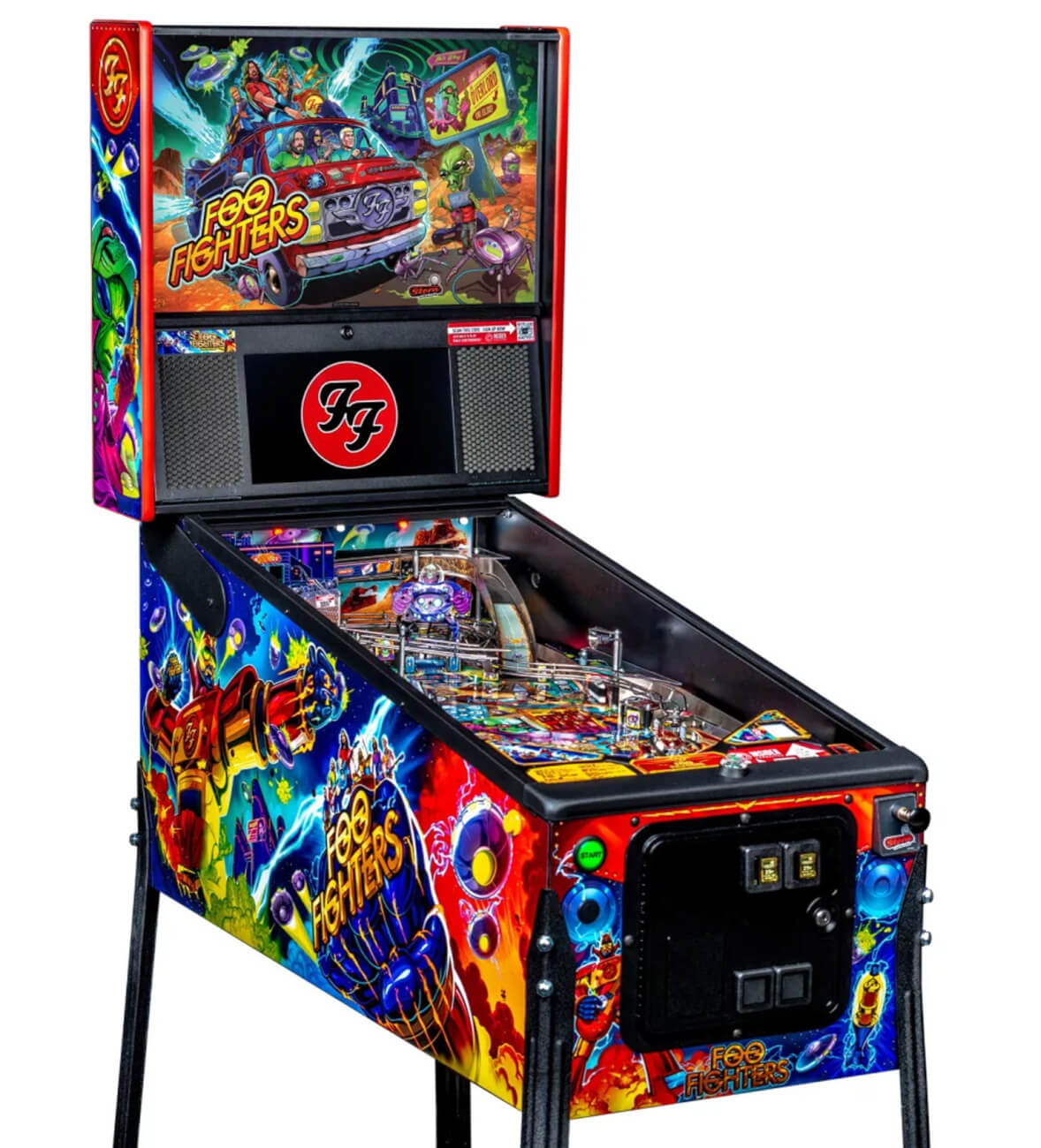 Stern Foo Fighters Pro Pinball Machine | Liberty Games