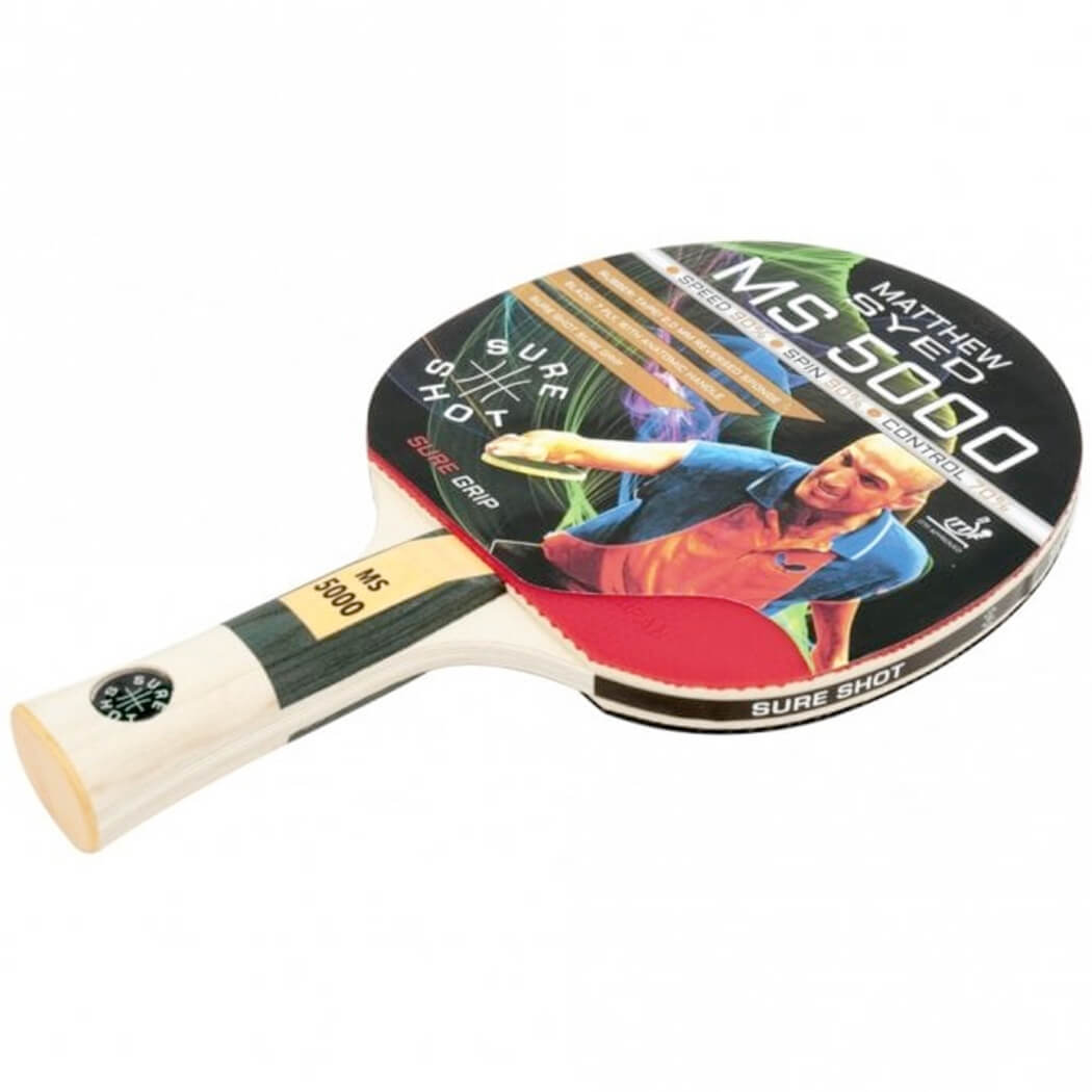 Sure Shot Matthew Syed 5000 Table Tennis Bat | Liberty Games