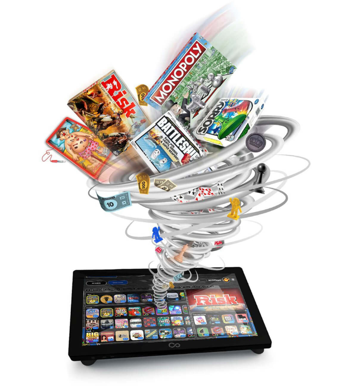 Infinity Game Board: Touchscreen Digital Board Game by Arcade1Up