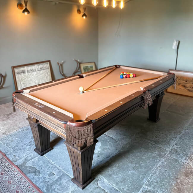 The Brittany 7ft American Slate Bed Pool Table | Liberty Games