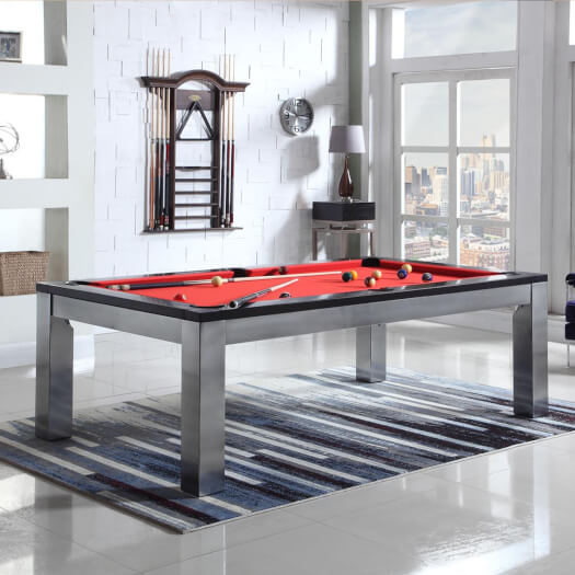 The Pureline Knightsbridge 7ft Slate Bed Pool Dining Table