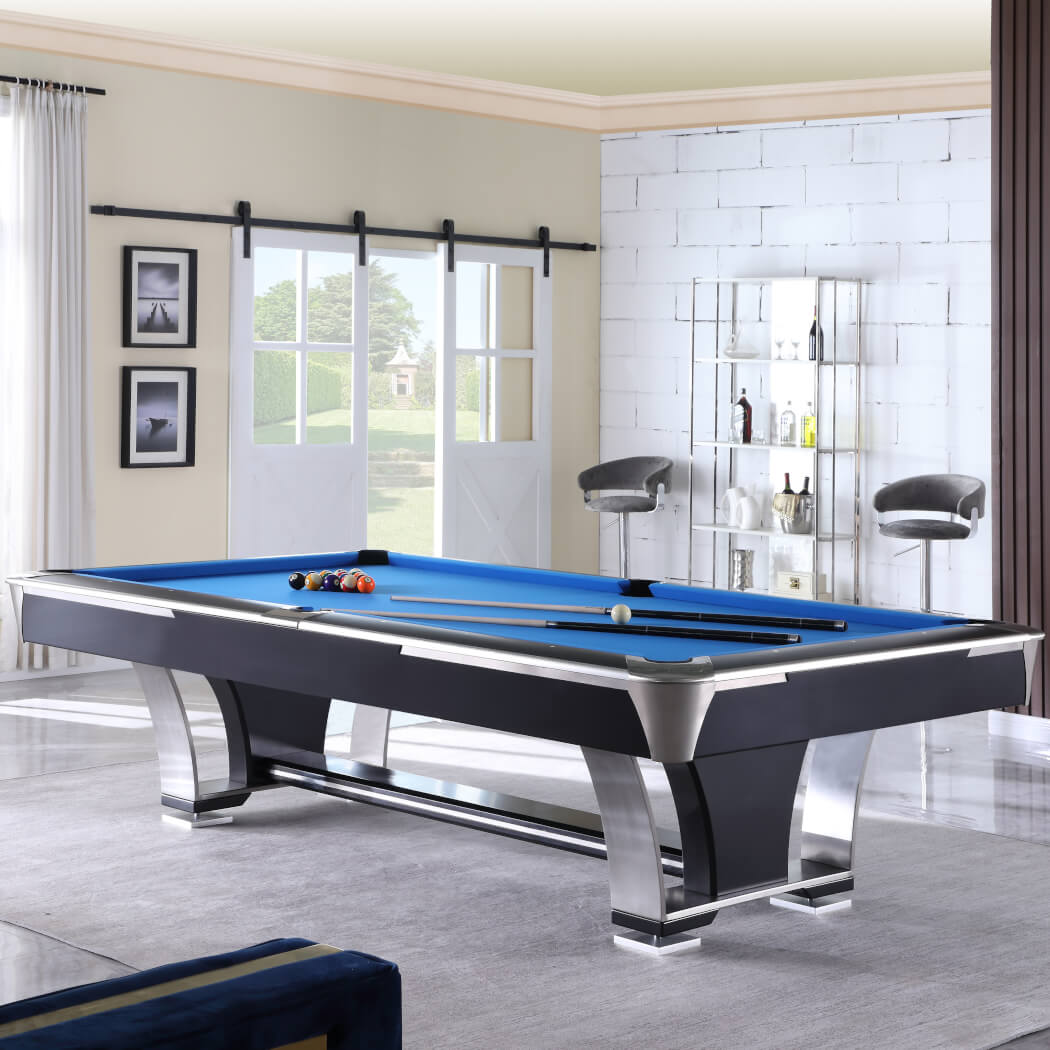 Pureline Warrior Tournament American Slate Bed Pool Table