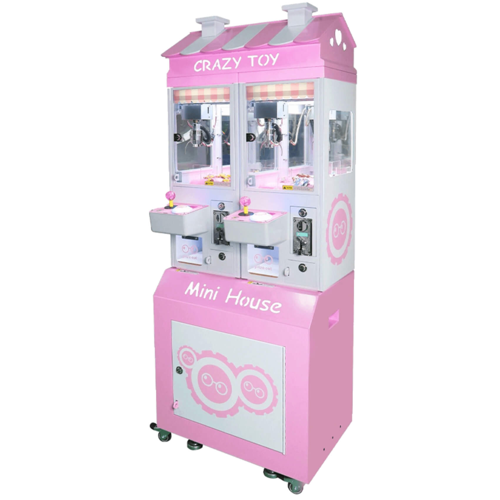 Mini Arcade Claw Machine Prize Claw Bunny & Bear Mini Claw Machine