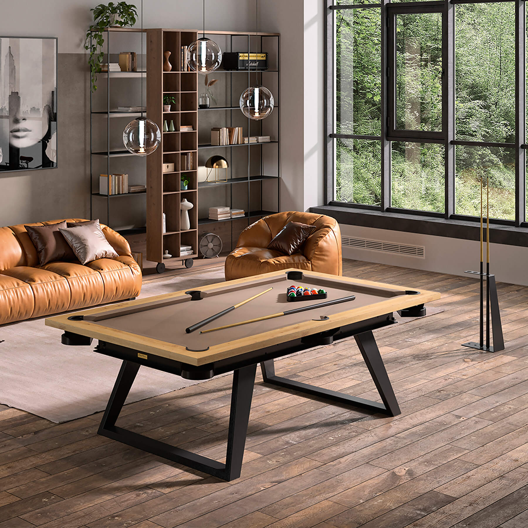 Rene Pierre Titane American Slate Bed Pool Table | Liberty Games