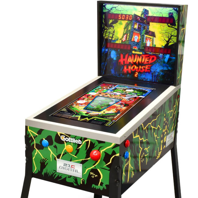 Toyshock Haunted House Virtual Pinball Machine | Liberty Games