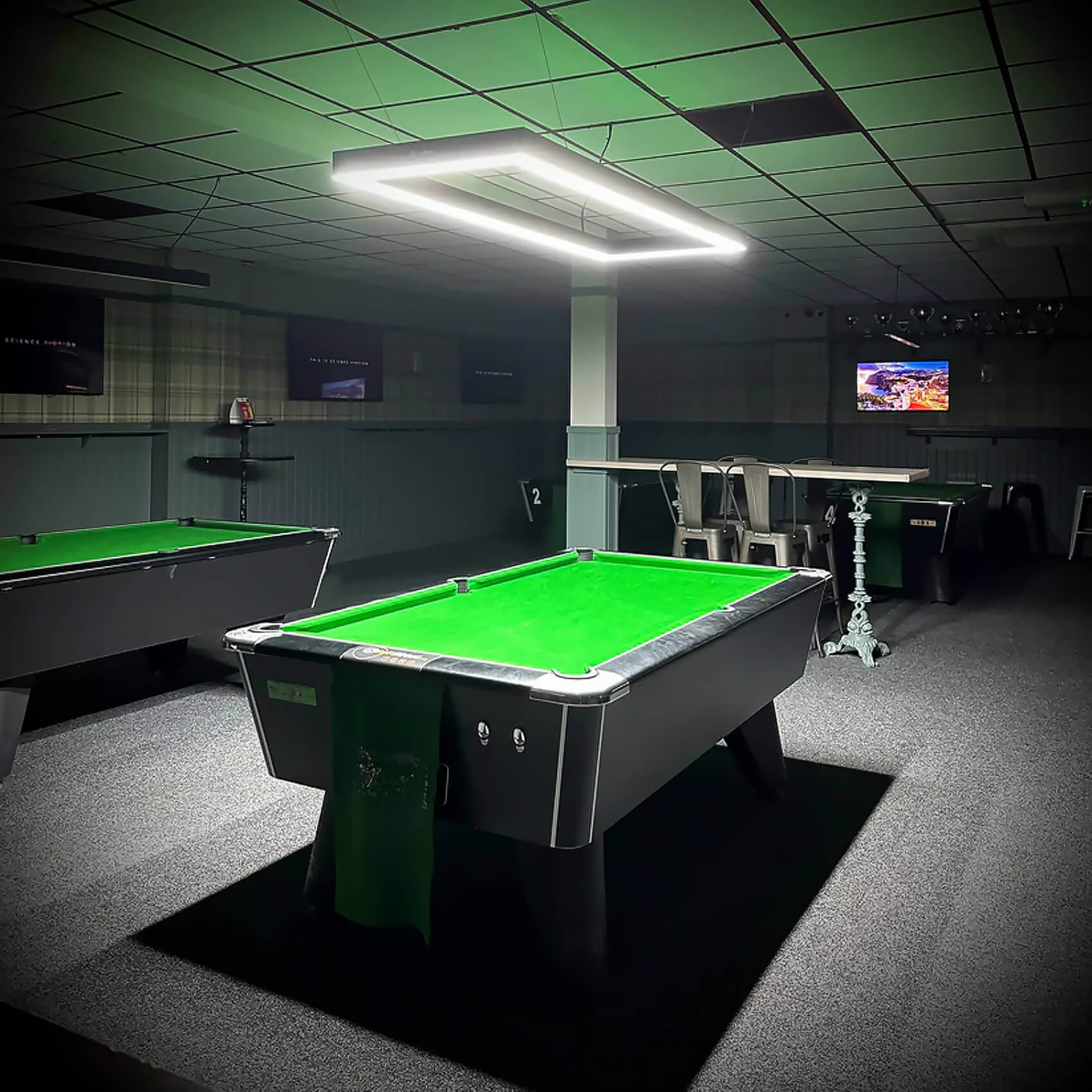Halo 170 - Tournament LED Pool Table Light | Liberty Games