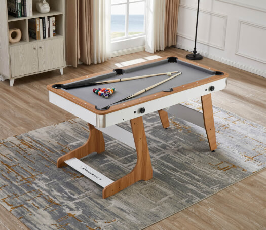 Strikeworth Streamline Folding 5ft Pool Table | Liberty Games