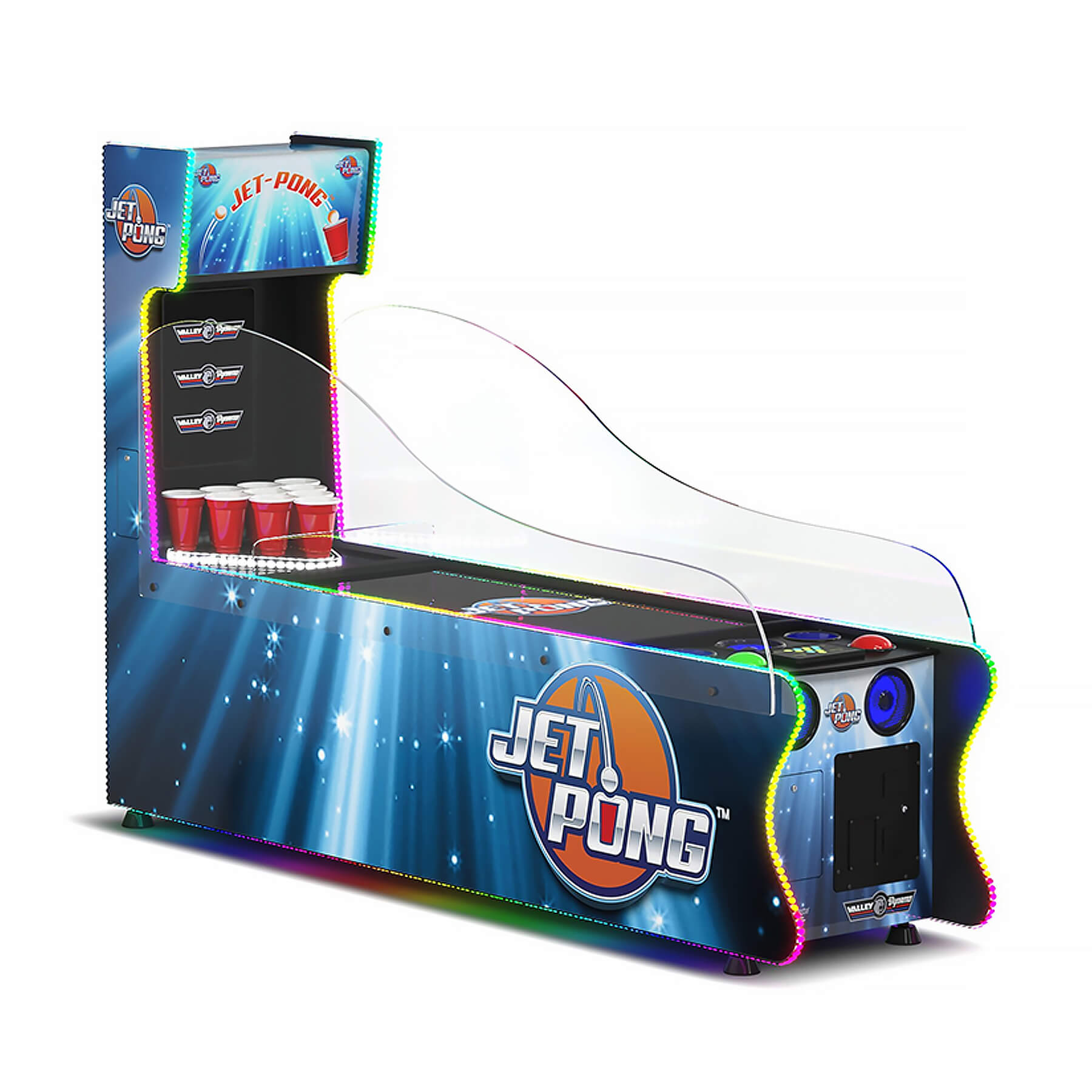 Jet Pong Beer Pong Arcade Machine | Liberty Games
