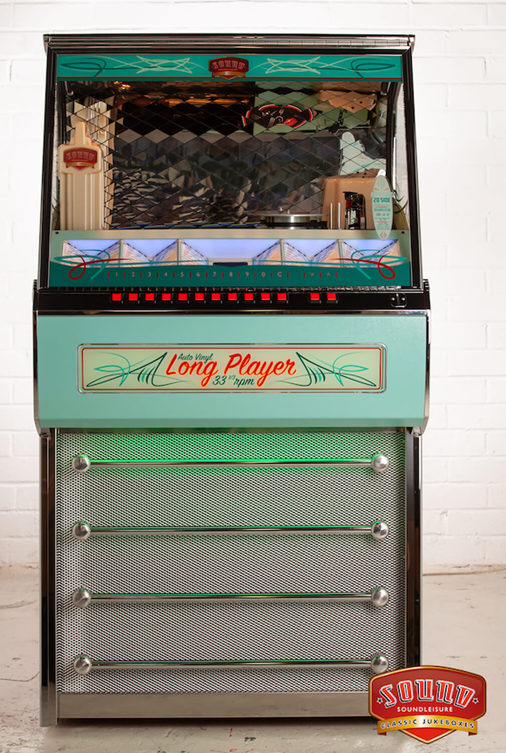 Anniversary Rocket LP Jukebox | Liberty Games