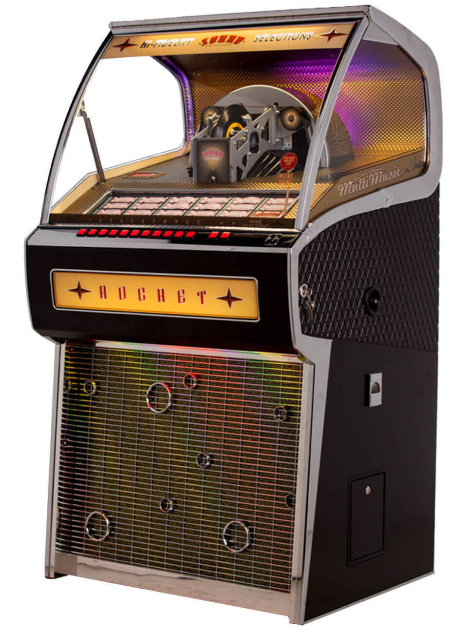 Sound Leisure Rocket Vinyl Jukebox | Liberty Games
