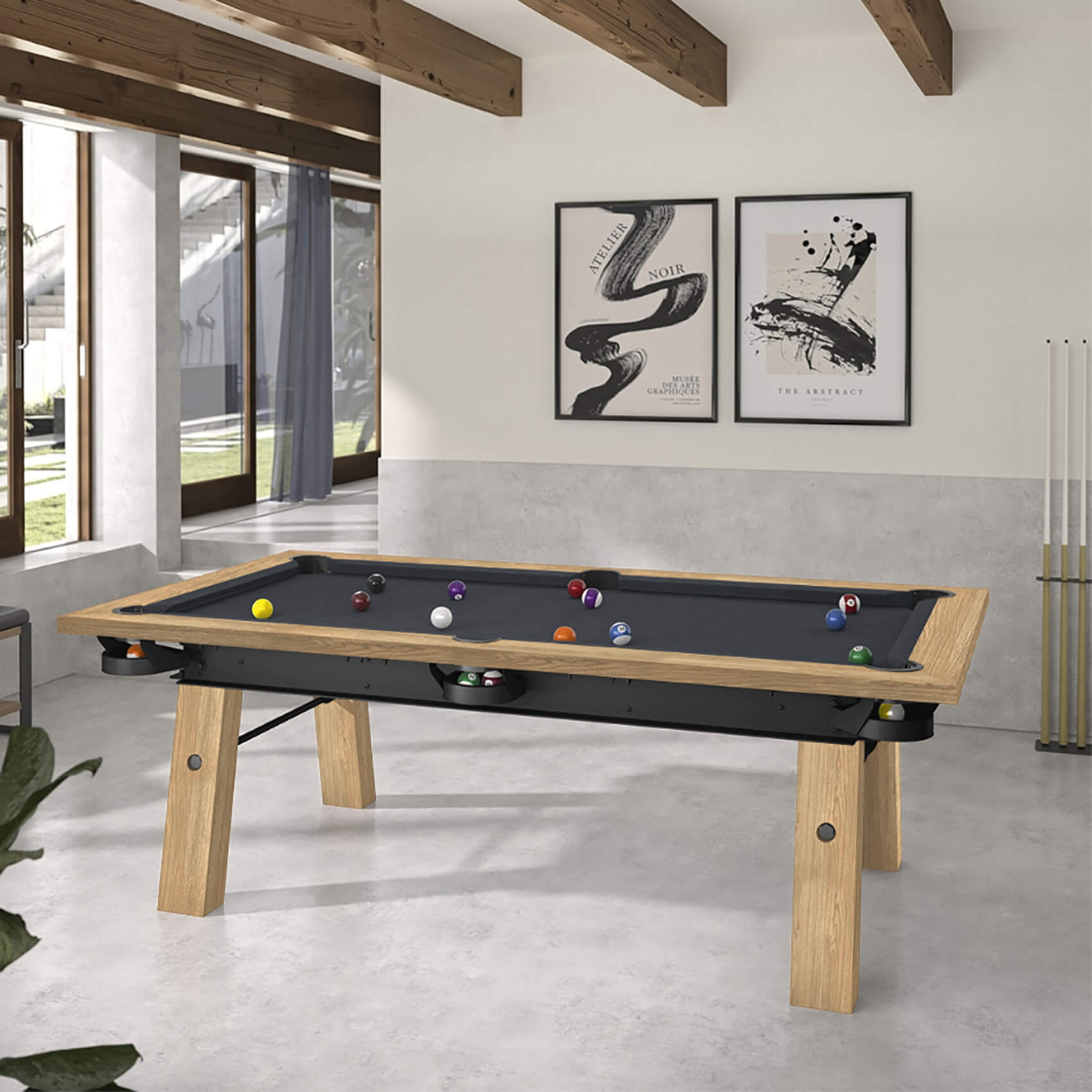 Rene Pierre Dock American Slate Bed Pool Table | Liberty Games