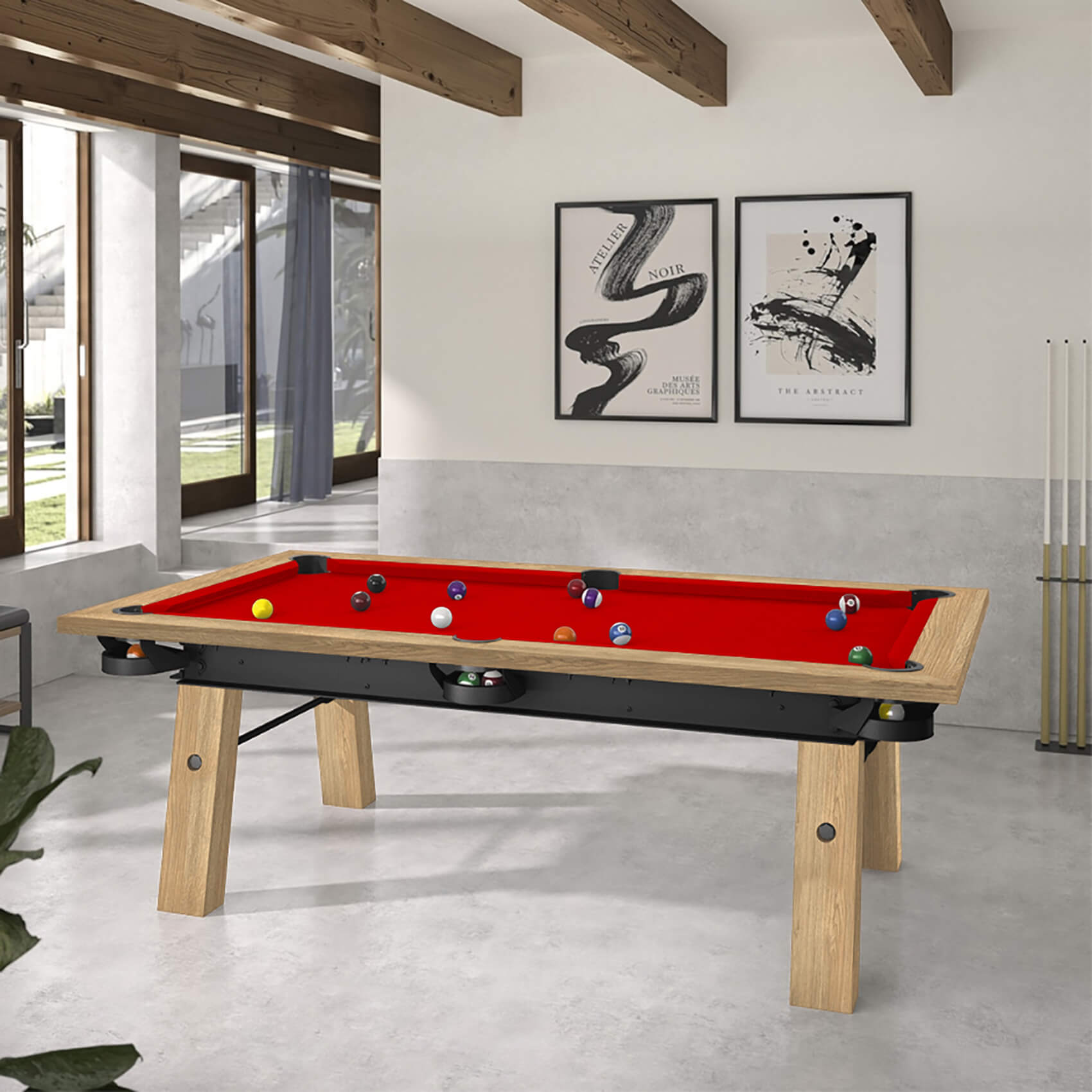 Rene Pierre Dock American Slate Bed Pool Table | Liberty Games