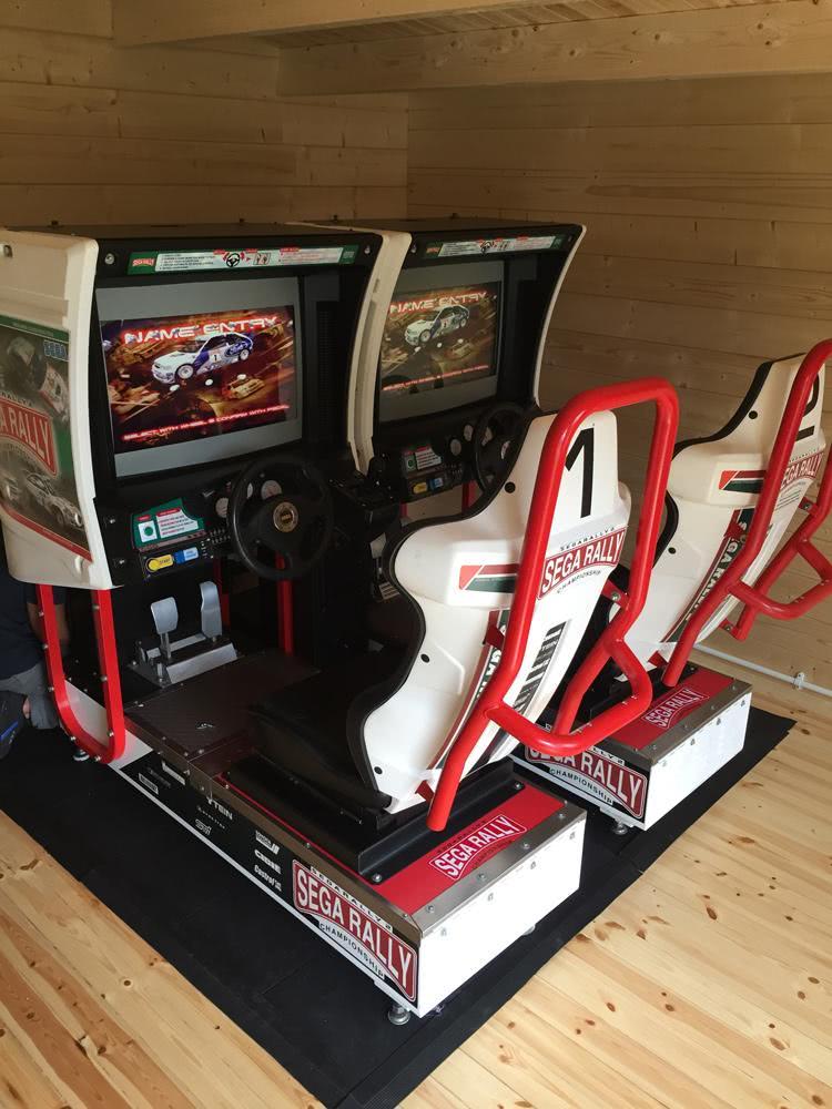 Sega Rally 2 Arcade Machine - Twin | Liberty Games
