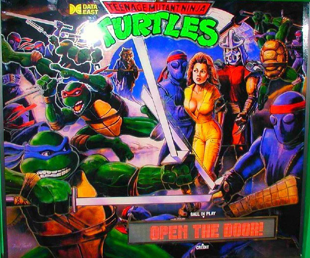 Teenage Mutant Ninja Turtles Pinball Machine For Sale | Liberty Games