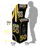 Atari 50th Anniversary Deluxe Multi Game Arcade Machine by Arcade1Up
