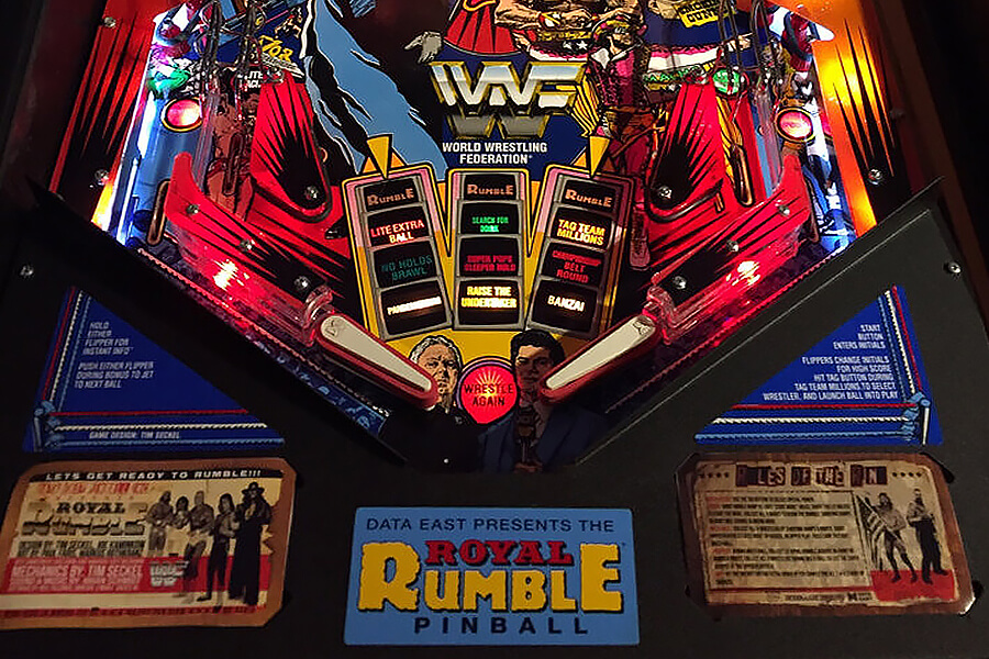 WWF Royal Rumble Pinball Machine For Sale | Liberty Games