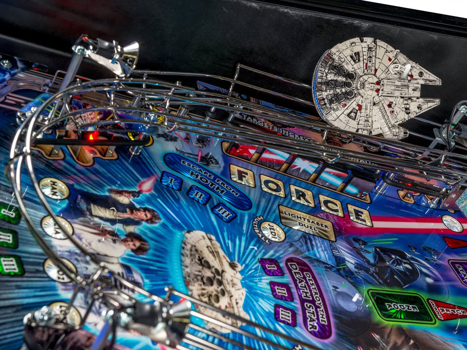 Stern Star Wars Premium Pinball Machine | Liberty Games