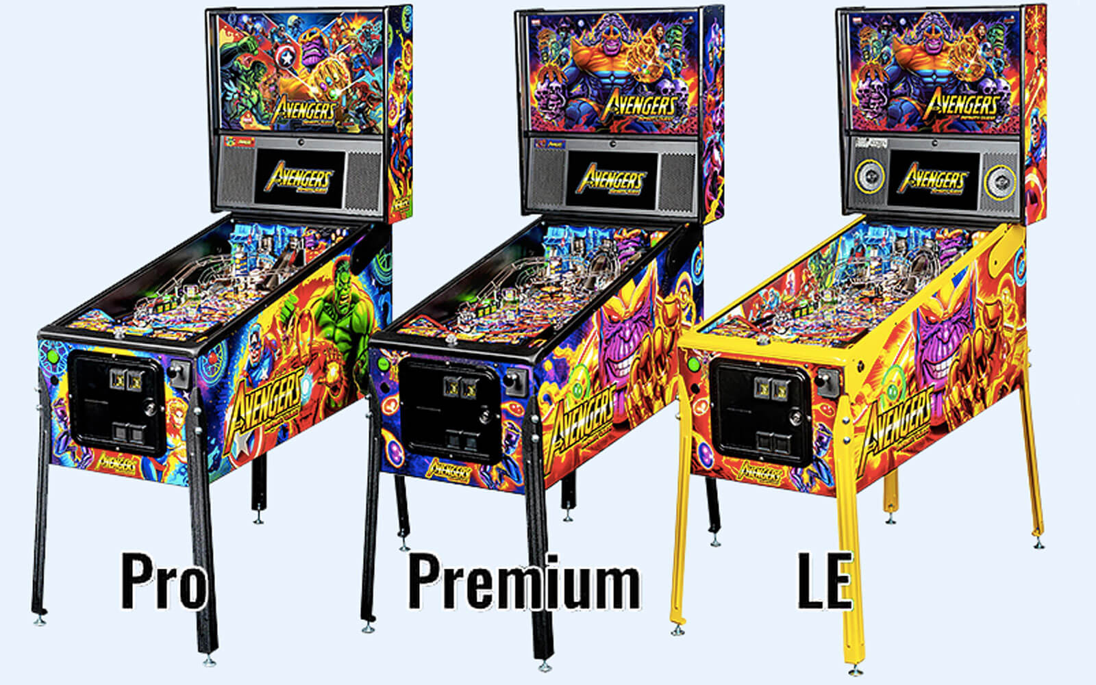 Stern The Avengers: Infinity Quest Premium Pinball Machine