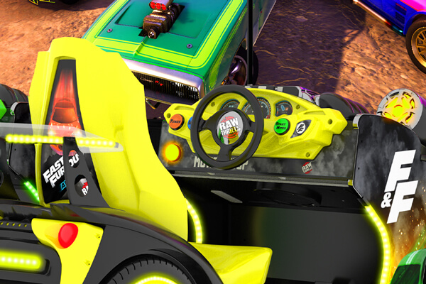 Raw Thrills Fast & Furious Arcade Machine | Liberty Games