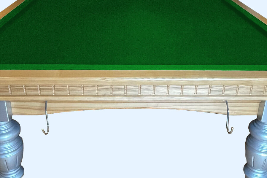 Refurbished 12ft Elite Turned Leg Slate Bed Snooker Table