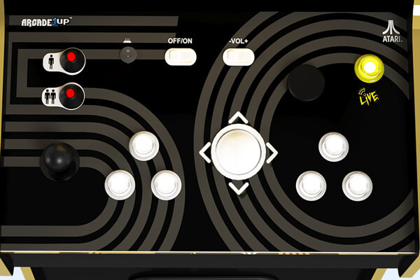 Atari 50th Anniversary Deluxe Multi Game Arcade Machine by Arcade1Up